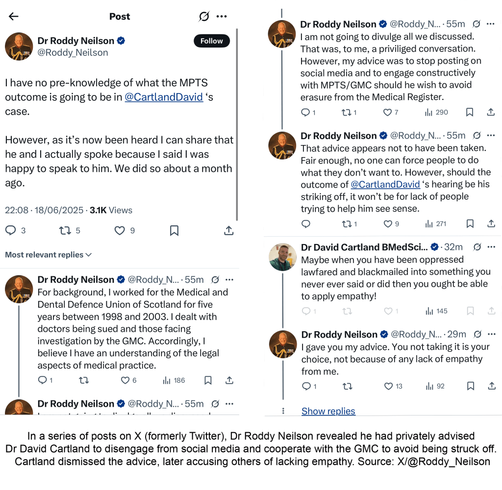 Dr David Cartland Struck Off After 17 Proven Misconduct Allegations ...