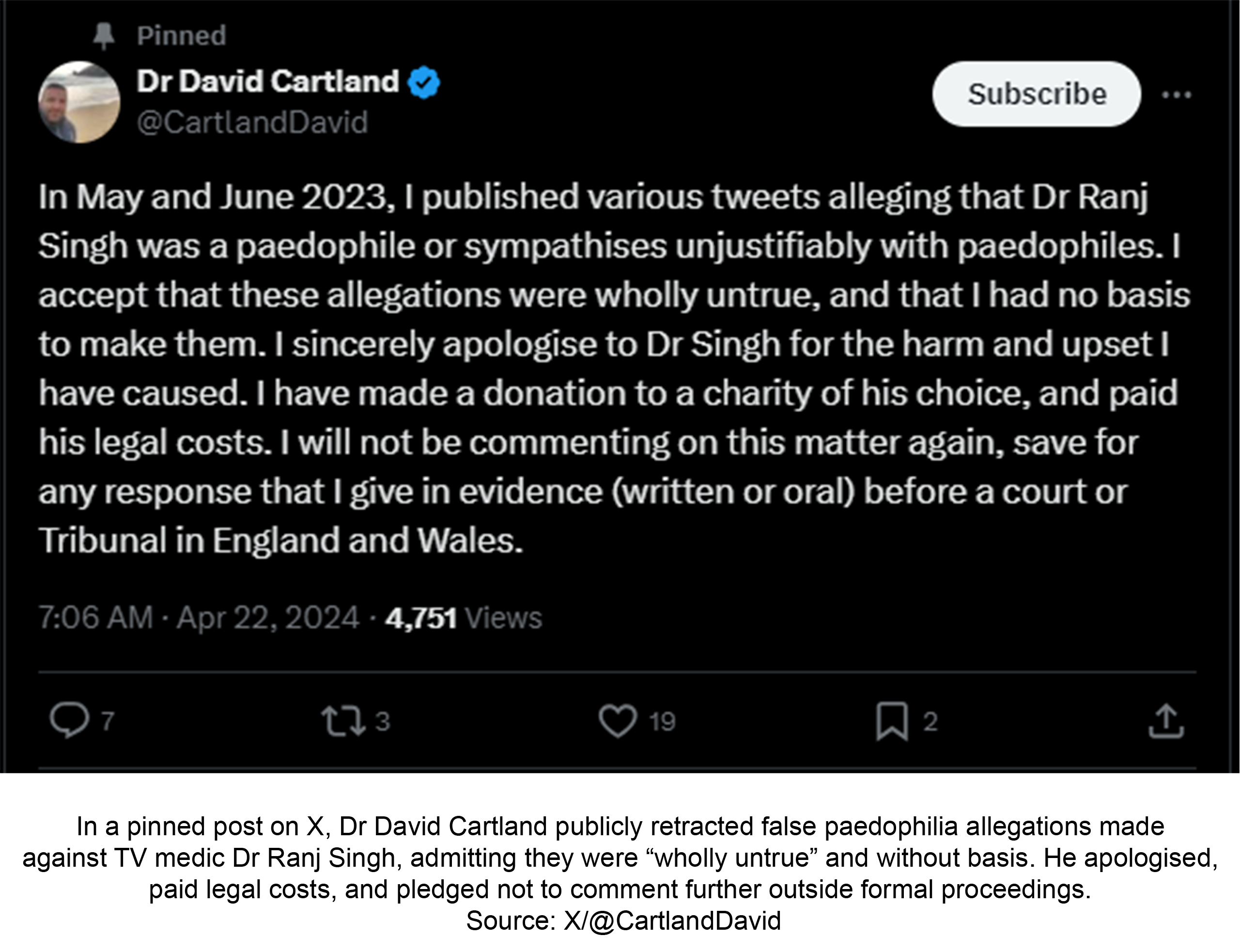 Dr David Cartland Struck Off After 17 Proven Misconduct Allegations ...