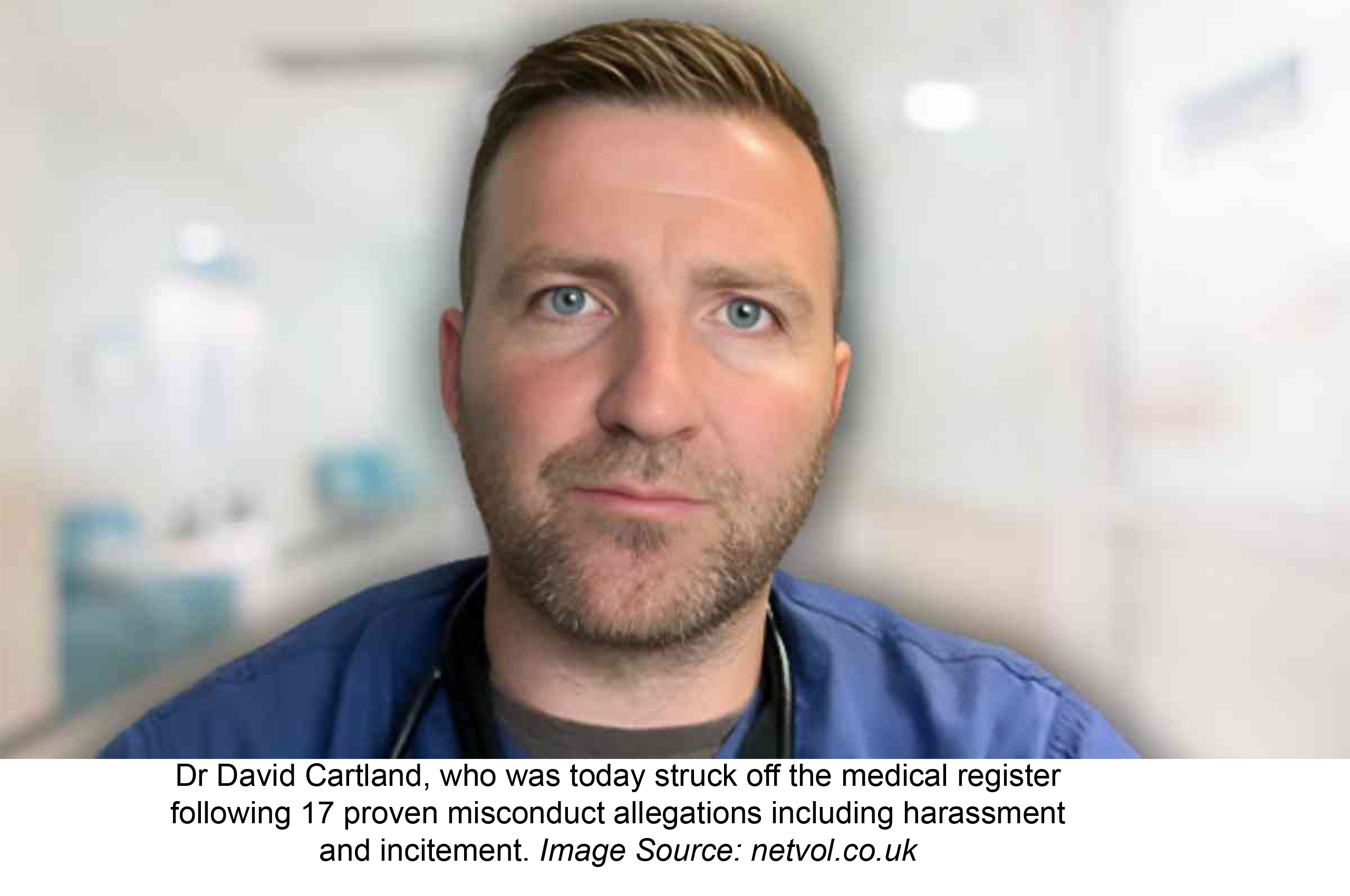 Dr David Cartland Struck Off After 17 Proven Misconduct Allegations ...